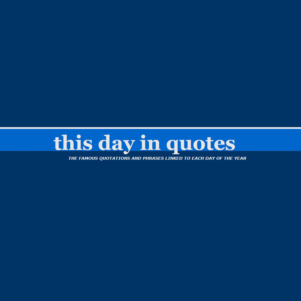Contact me - This Day in Quotes