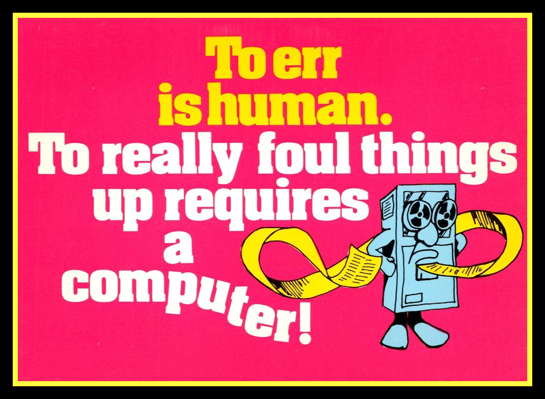 "To err is human" - A Quote/Counterquote post - This Day in Quotes